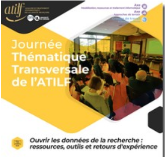Ouvrir les données de la recherche : ressources, outils et retours d ...